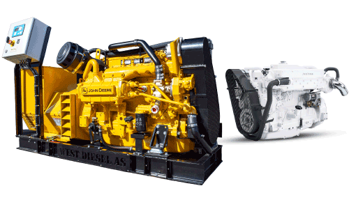 John Deere 6068 Marine Genset - West Diesel